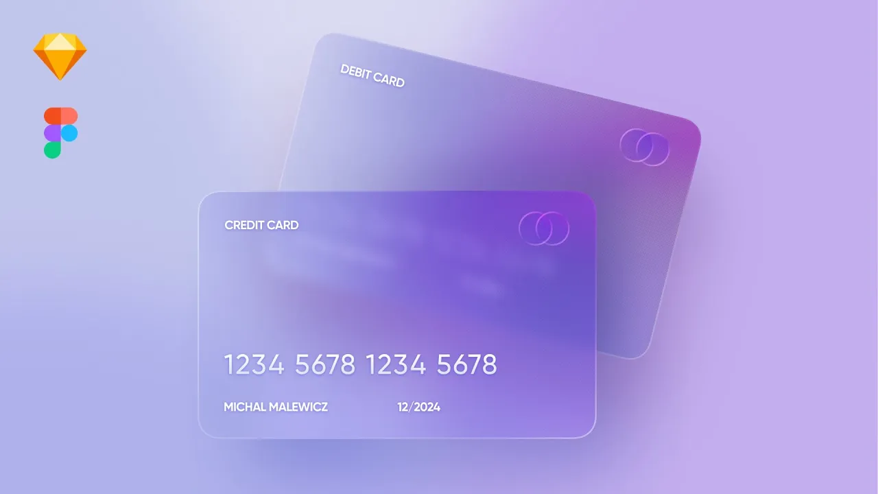 Aurora UI Gradient + Glassmorphism card tutorial - Free UI Design Course | Video Summary and Q&A ...
