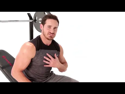 Marcy Eclipse BE3000 Mid Width Olympic Barbell Weight Bench – Sweatband