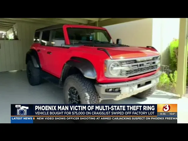 Ford Bronco Stolen From Factory Lot Leaves Craigslist Buyer Out $75,000