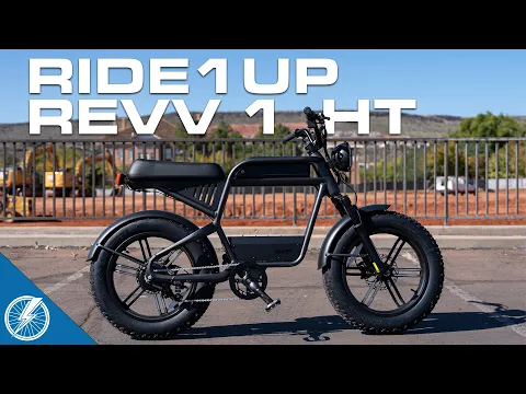 Revv1 HT Moped-Style Electric Bike | Ride1Up Ebikes