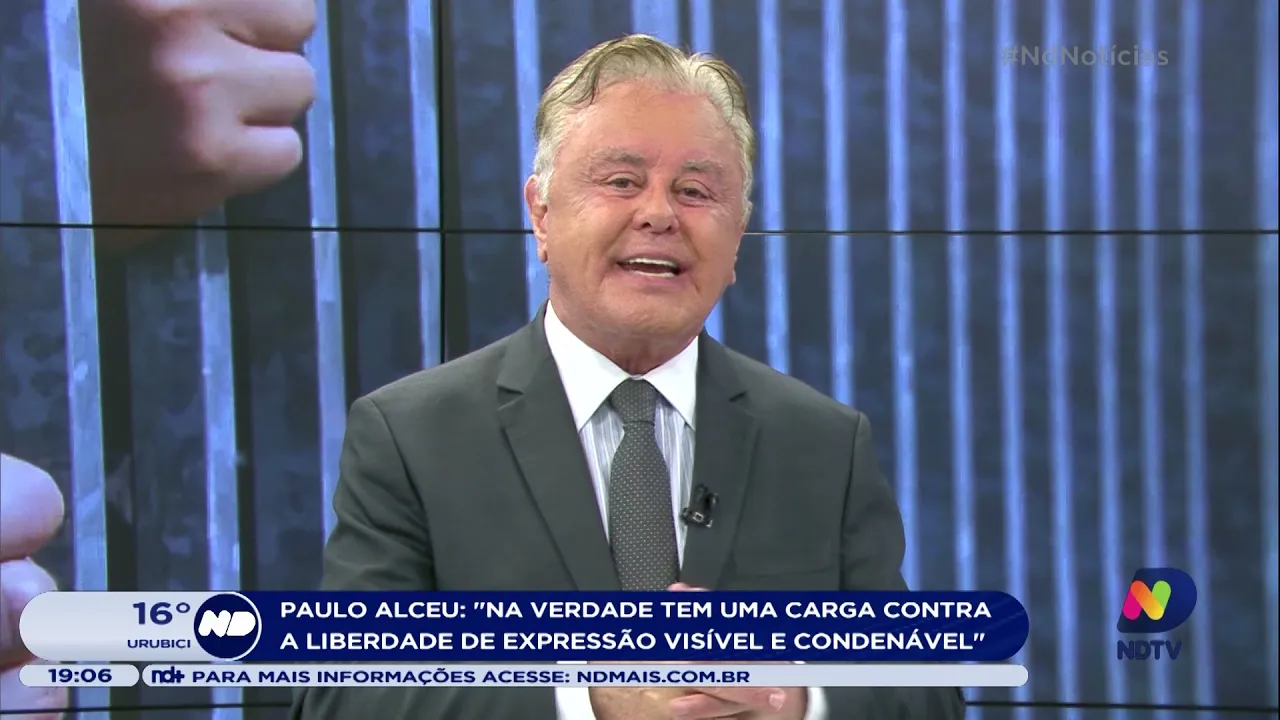Paulo Alceu: "Na verdade tem uma carga contra a liberdade de expressão ...