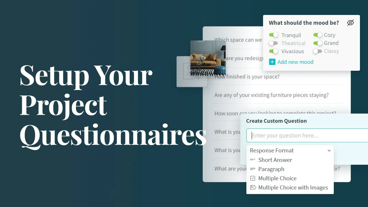 Creating and Sending Design Questionnaires | DesignFiles