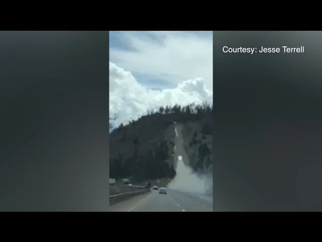 Watch a Semi Truck With Damaged Brakes Use an Emergency Runaway Ramp
