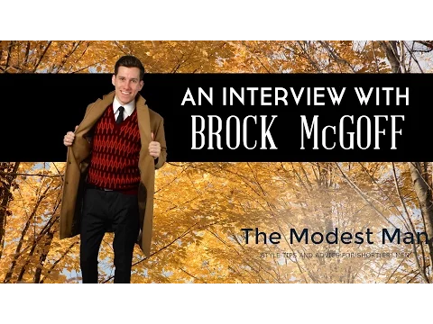 Modest Man Interview With Brock McGoff