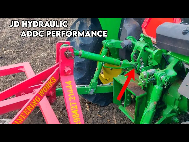 John Deere 5105 40 HP 4wd tractor ADDC performance | ADDC Hydraulic ...