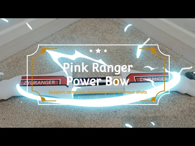 Pink Ranger Power Bow with Arrow- Mighty Morphin Power Rangers - 3D ...