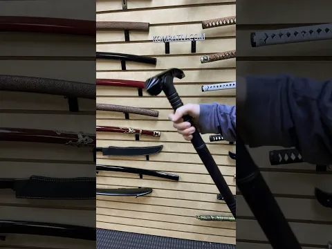 Skull Crusher Sword Cane - Combat War Hammer Walking Stick | Kombativ