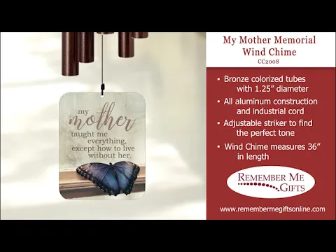 Memorial Wind Chimes for Mother - My Mother Wind Chime