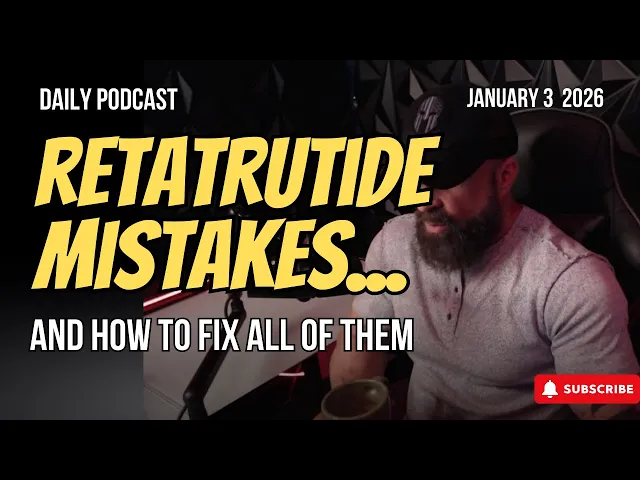 Transcript of Retatrutide Mistakes and How to Solve Them - Dr Trevor ...