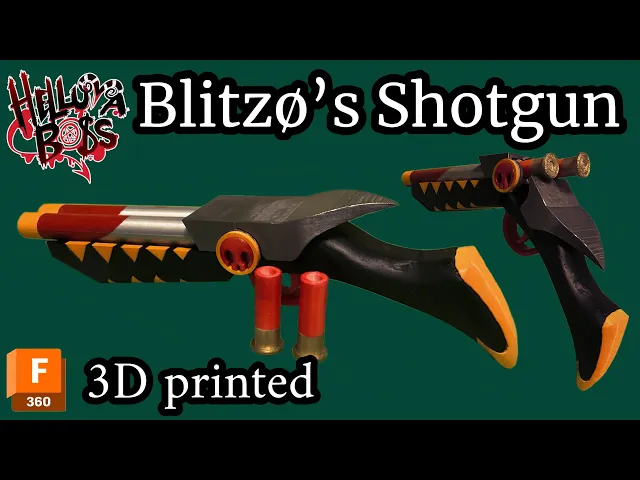 Helluva Boss Blitzo's Shotgun - 3D model by kingsleyay0711 on Thangs