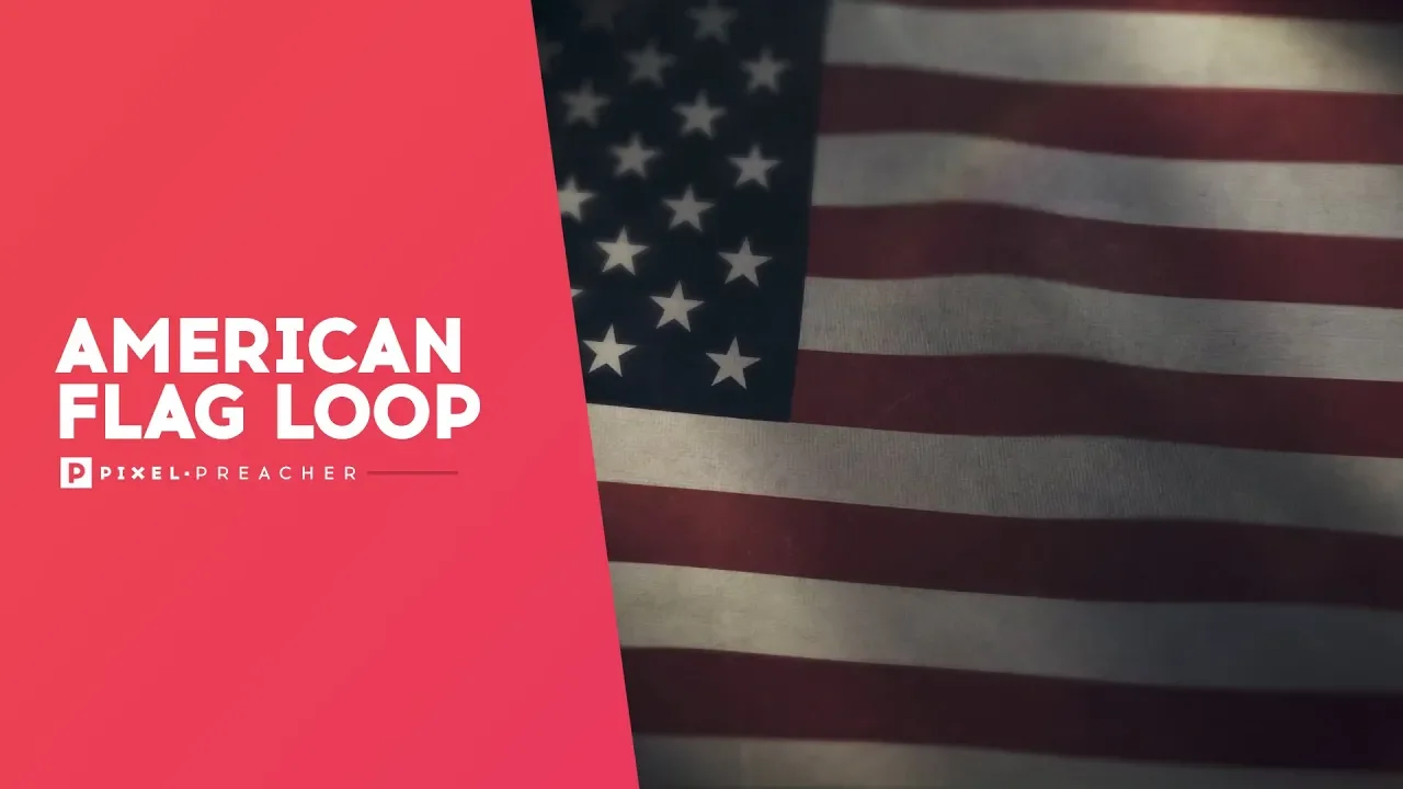 American Flag Seamless Loop » Pixel Preacher