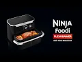Køb en Ninja AF500EU Foodi FlexDrawer airfryer med prismatch | whiteaway