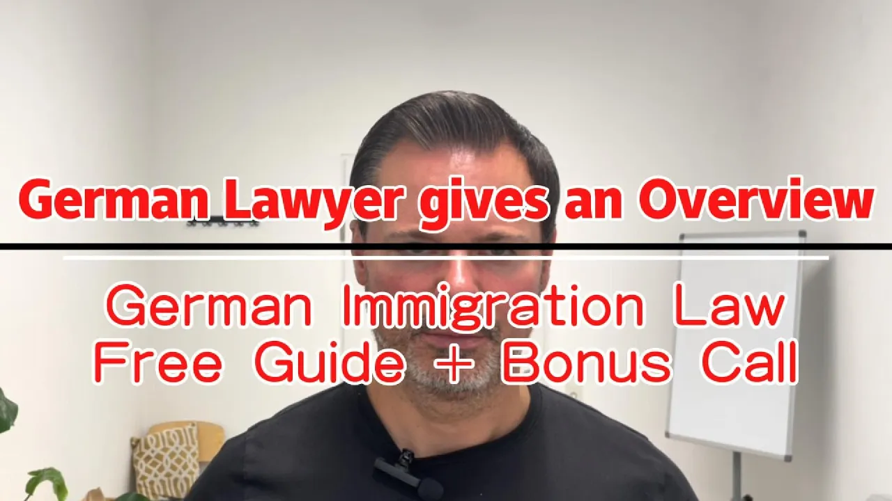 German Visa, Niederlassung, Residence Titles 2025 - The 15 Most ...