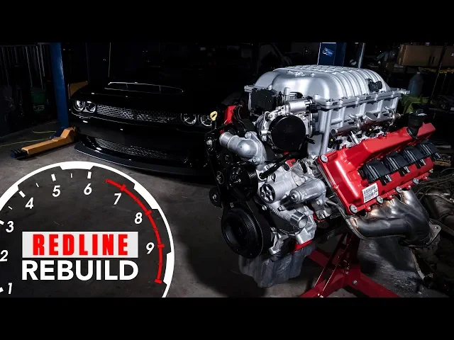 Watch a Mesmerizing Time-Lapse of a Dodge Demon Hemi V-8 Being Built