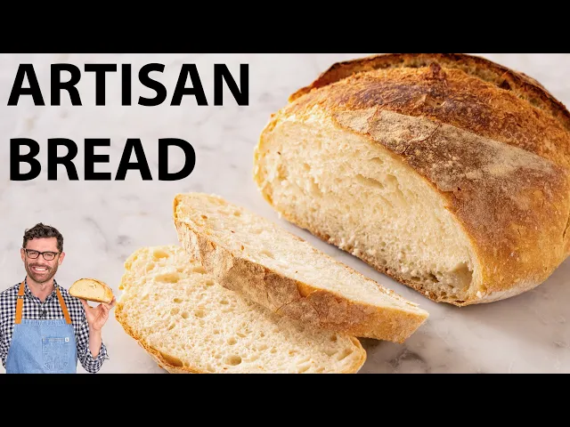 Transcript of Easy Artisan Bread Recipe - YouTubeToTranscript.com