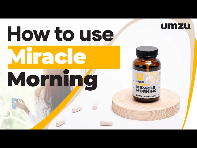 Miracle Morning: Boost Energy, Mood, & Cognitive Performance - UMZU