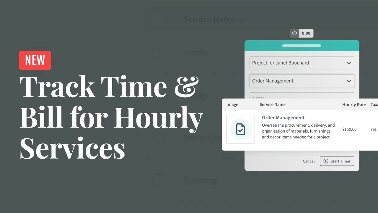 Tracking Time and Billing for Hourly Services | DesignFiles