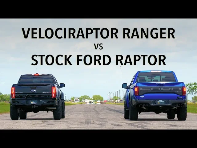 The 2019 Hennessey VelociRaptor Ford Ranger Is Quicker Than an F-150 Raptor