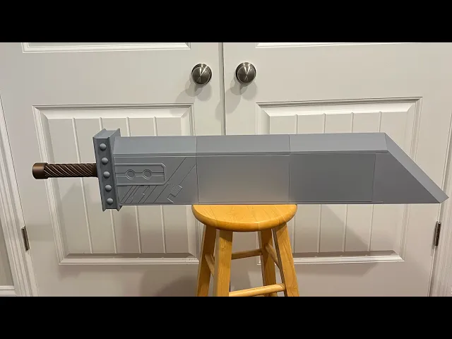 Full Size Buster Sword Holds 4+decks - 3D model by thatcaddad on Thangs