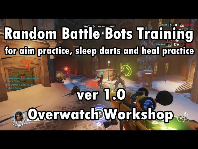 Random Battle Bots Training | Workshop.codes