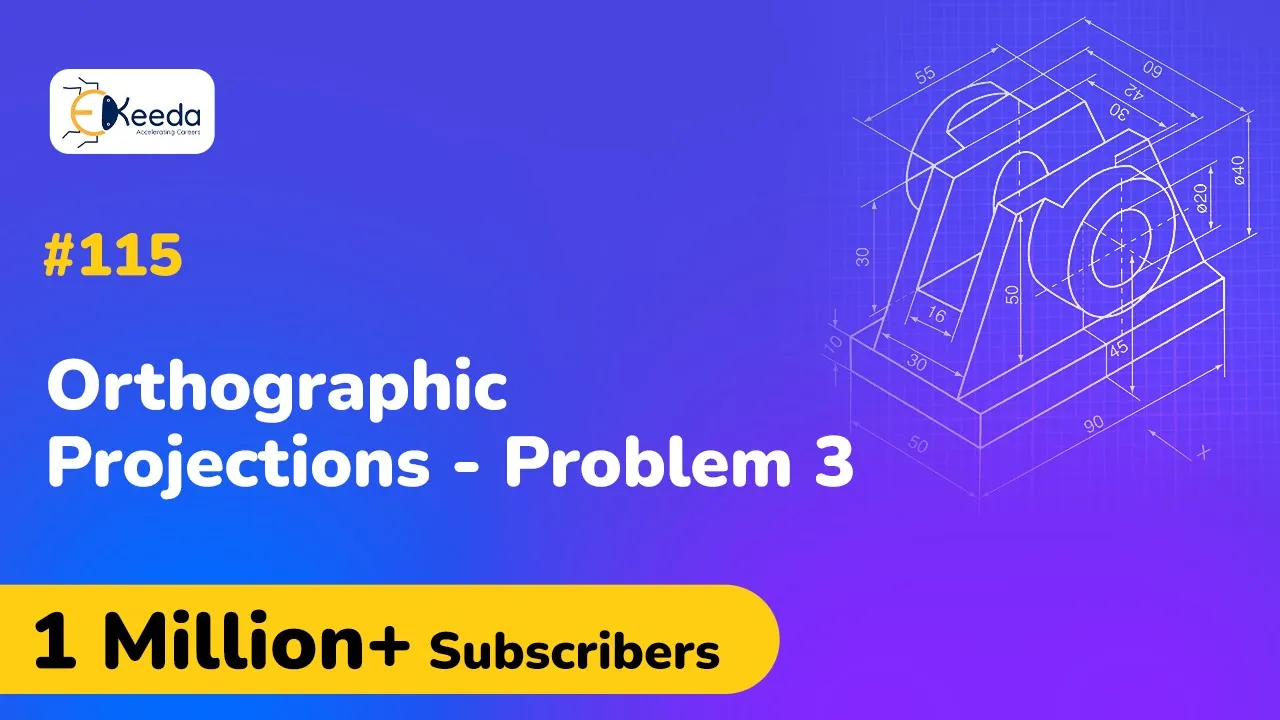 Orthographic Projections Problem No.3 - Orthographic Projections ...