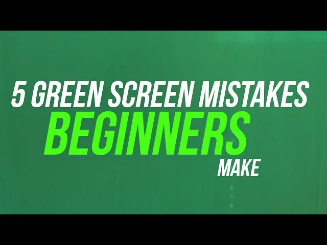 How to Use a Green Screen — Setup, Lighting and Creative Uses