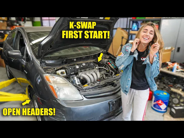 Even a Toyota Prius Gets Serious After a Honda K-Series and Manual Swap