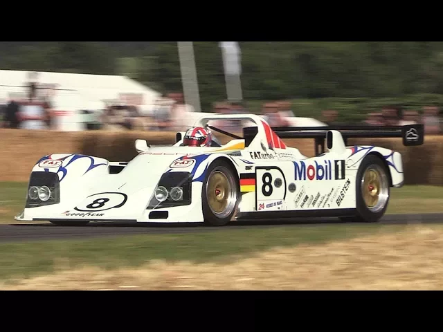 Porsche's LMP1/98 Pops And Cracks Up The Hill At Goodwood | The Drive