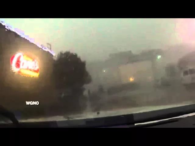 Bomb Cyclone Winds Blow Freight Train Off Railroad Bridge in New Mexico