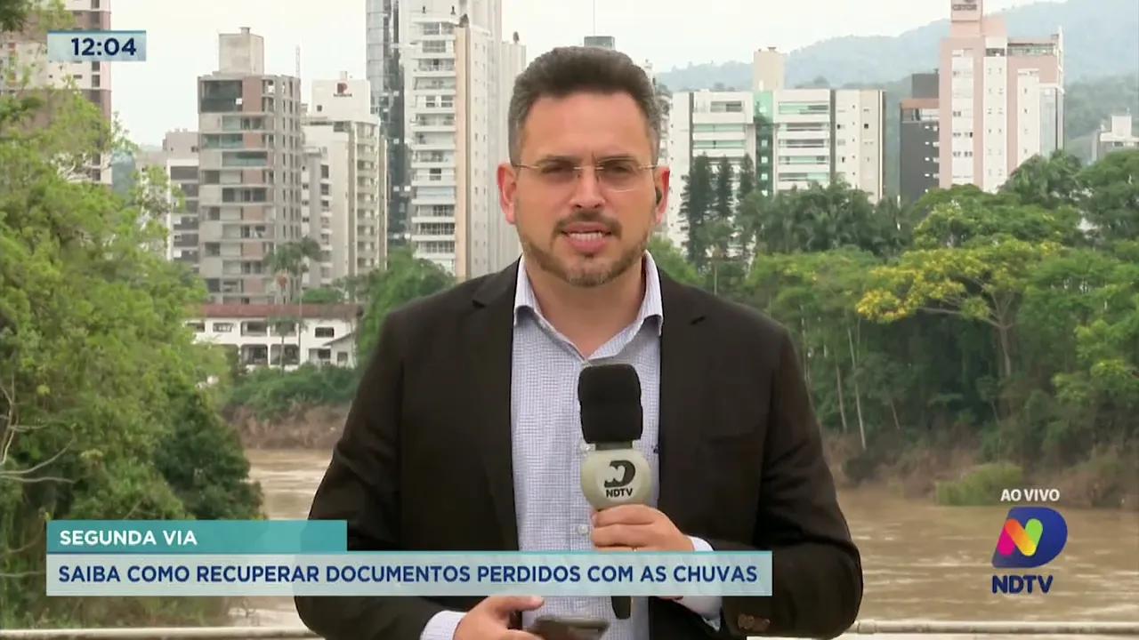 Saiba como recuperar documentos perdidos com as chuvas