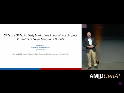 Daniel Rock - Economics of AI Keynote Speaker and Advisor - Stern ...