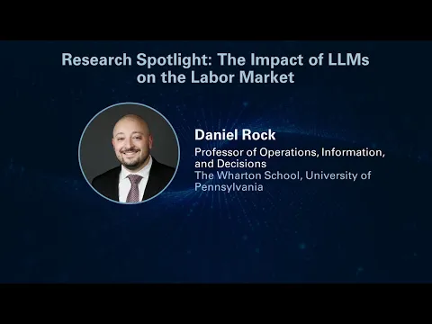 Daniel Rock - Economics of AI Keynote Speaker and Advisor - Stern ...