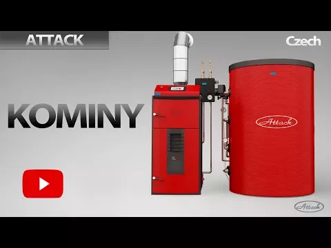 Kotel na dřevo SLX | Dřevosplyňovací Kotel | ATTACK