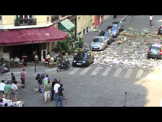 Inception Special Effects: Explosion Animation in the Paris Cafe Scene