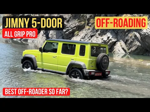 Maruti Suzuki Jimny Off-Road Test On Tough Terrains - Video
