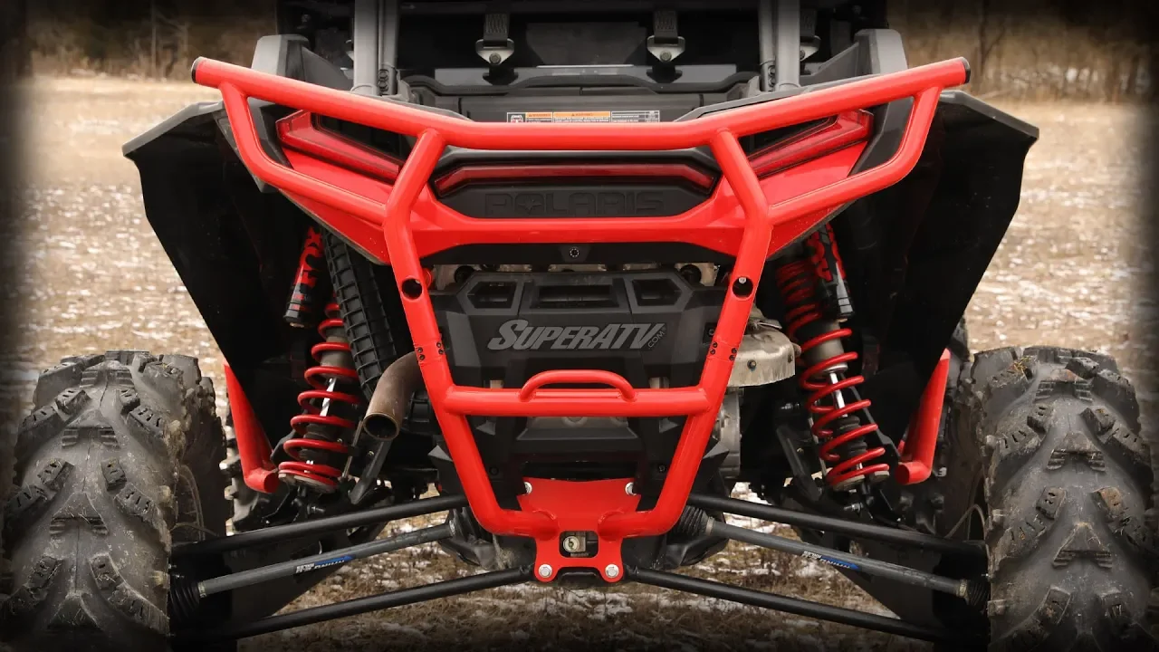 Polaris RZR XP Turbo S Rear Bumper by SuperATV RBG-P-RZRXPTS-XX