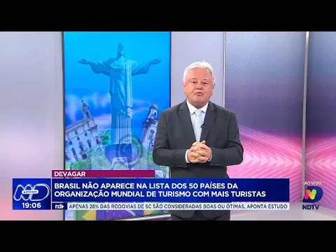 Paulo Alceu comenta sobre turismo e número de turistas no Brasil