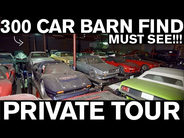 This Enormous 300-Car Barn Find Has Everything From Classic Muscle to ...