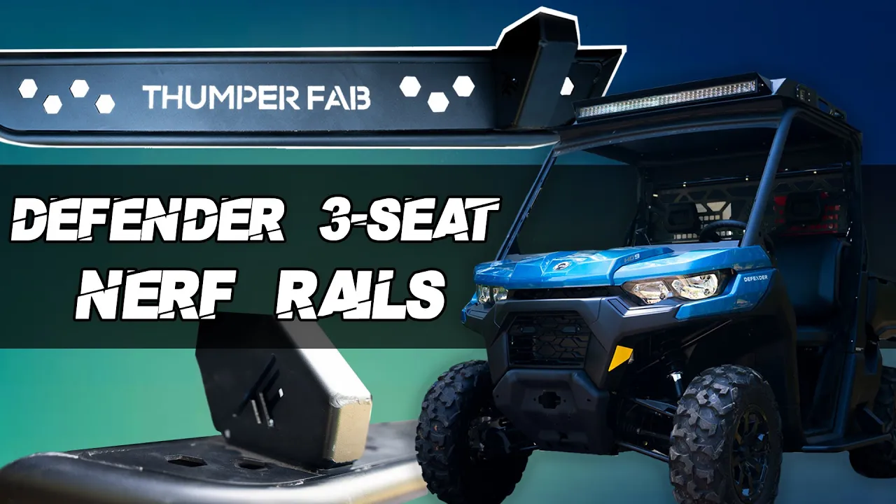 Can-Am Defender Nerf Rails by Thumper Fab - TF040701-XX