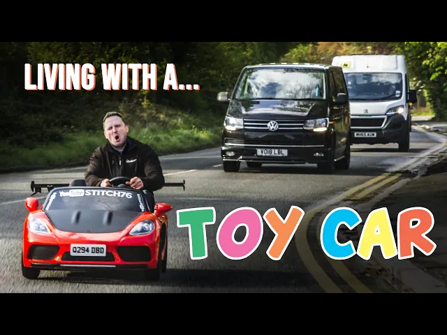 British Man Builds a Road-Legal Power Wheels and Drives It Literally ...