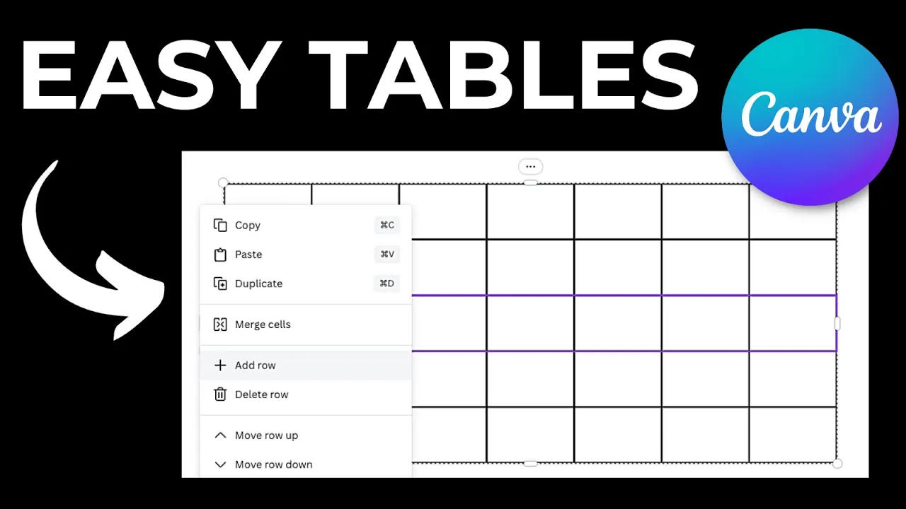 Wie Man Eine Tabelle In Canva Einf gt Tabellen Hinzuf gen Und
