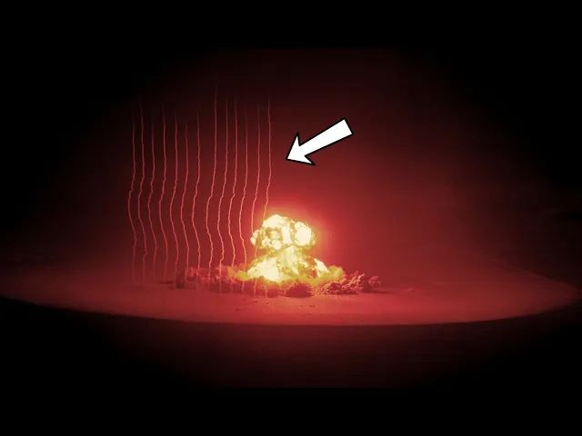 Why Vertical Smoke Trails Are Seen During Nuclear Explosions