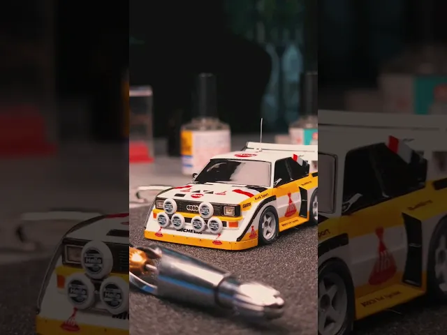 Audi Quattro S1 Rally Car | Scale model kit car - 3D model by StanceGT ...