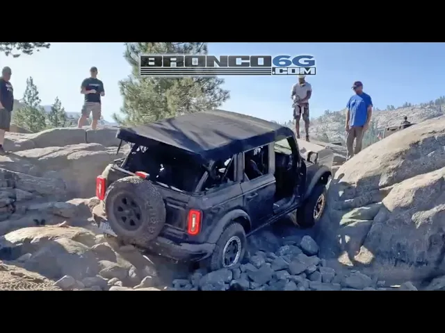 Ford Bronco Test Mules Invade Jeep's Favorite Playgrounds | The Drive