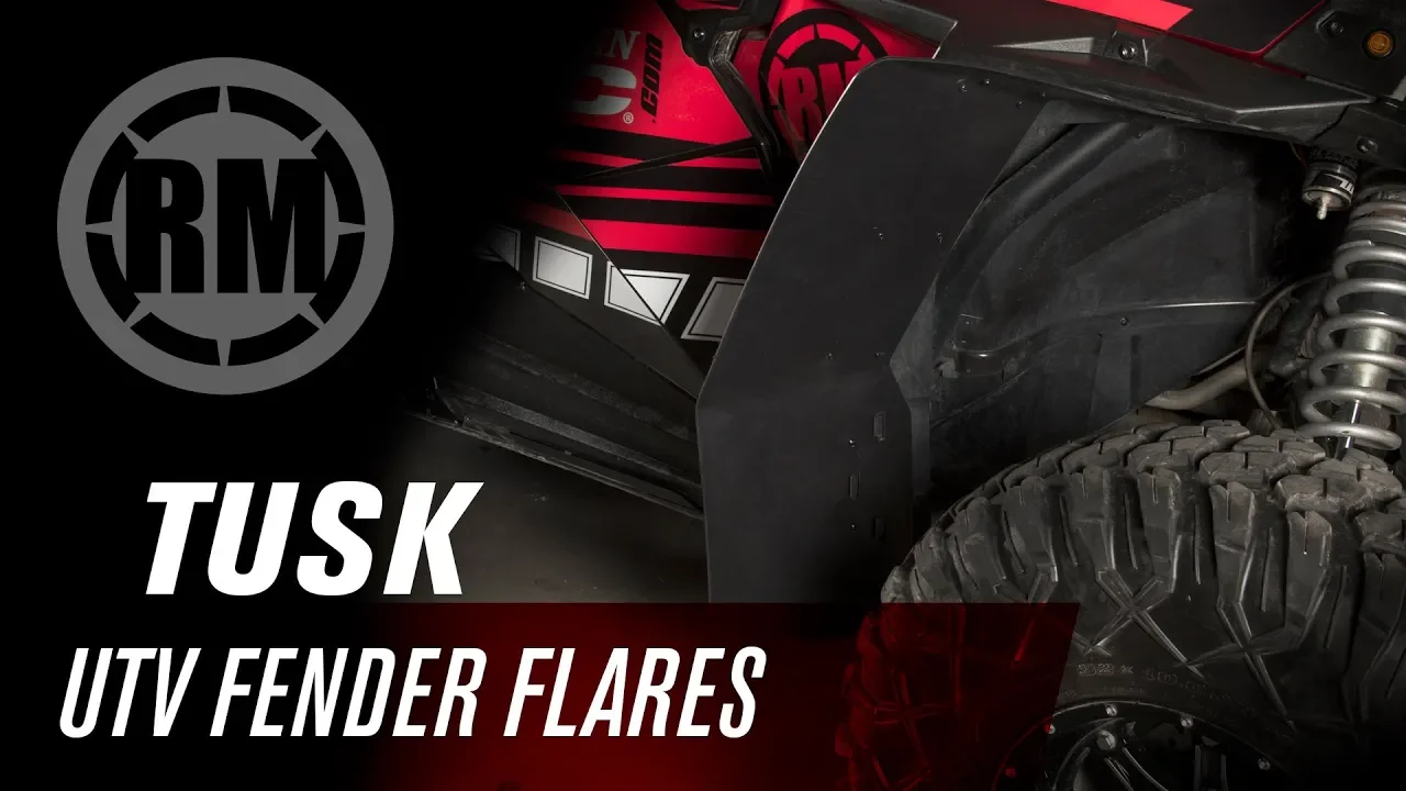 Polaris RZR XP 1000/XP Turbo Fender Flare Kit by Tusk 1858470001