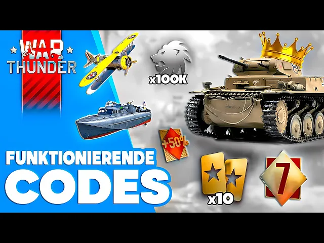 War Thunder Code Einlösen