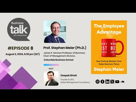 Stephan Meier - Human-Centered Strategy Speaker and Advisor - Stern ...