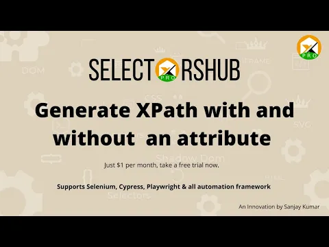 Shub Pro Attribute Filter - SelectorsHub