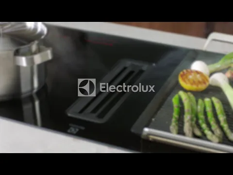 Electrolux HHHB760S Platetopp m. innebygd ventilator