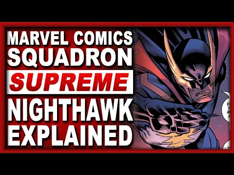 Nighthawk: Who Is Marvel's Version of a Black Batman? - Blerd